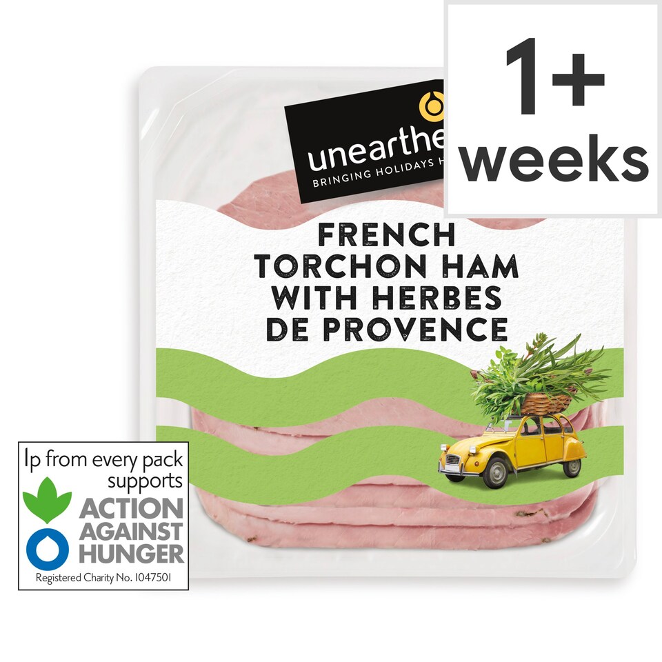Unearthed French Torchon Ham with Herbes de Provence 160g - Tesco Groceries