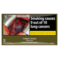 Cutter Choice Extra Fine With Papers 30G - Tesco Groceries