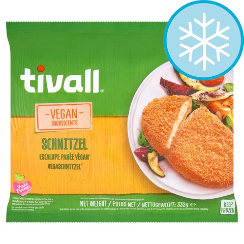 Tivall Vegan Schnitzel 332G - Tesco Groceries