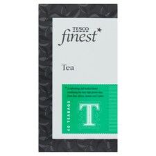 Tesco Finest 40 Tea Bags 125G - Tesco Groceries