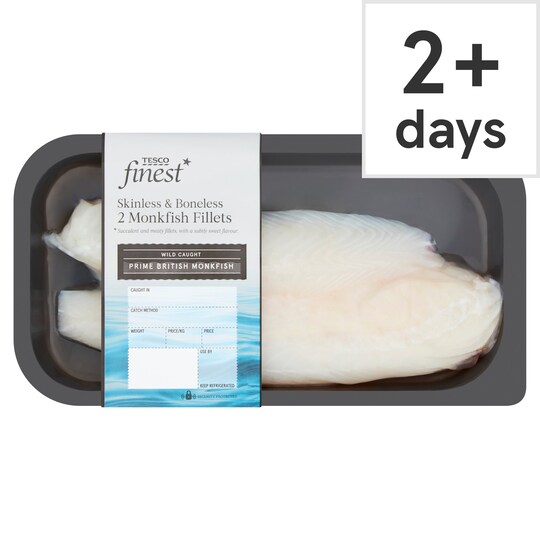 Tesco Finest 2 Monkfish Tail Fillets - Tesco Groceries