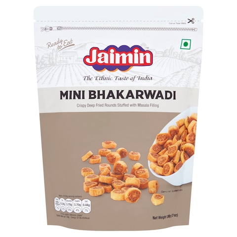 Jaimin Mini Bhakarwadi 200g - Tesco Groceries