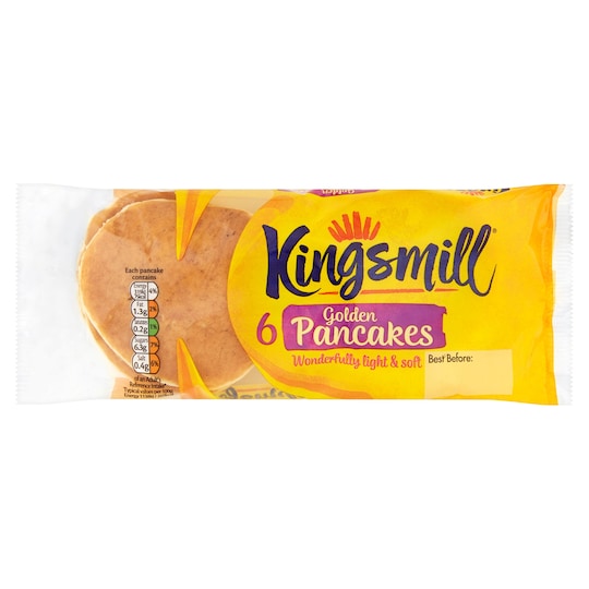 Kingsmill Pancakes 6 Pack - Tesco Groceries