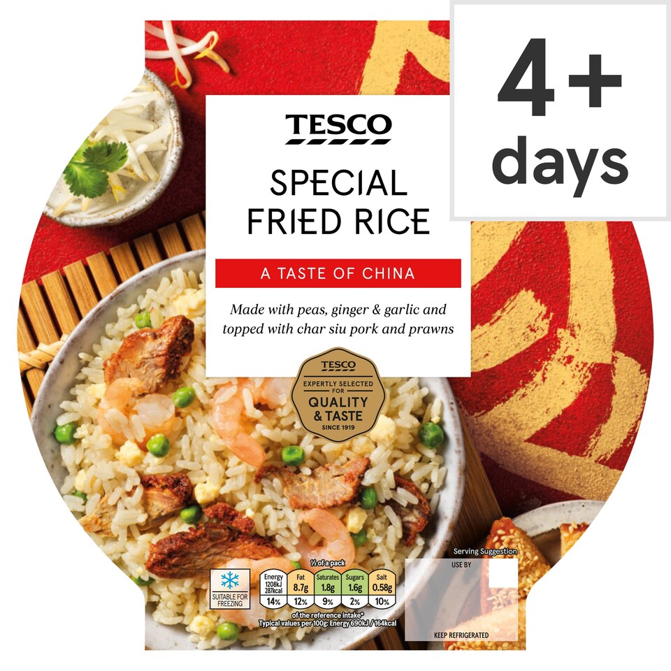 Tesco Special Fried Rice 350G - Tesco Groceries