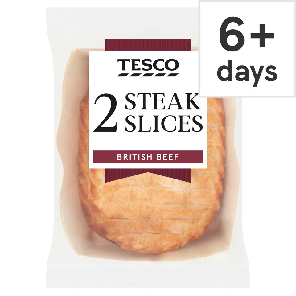 Tesco 2 Pack Steak Slices 300G - Tesco Groceries