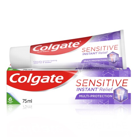 Colgate Sensitive Instant Relief Multi Protection Toothpaste 75ml ...