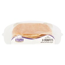 Wallace Family Bakers Traditional Scottish Crumpets 6 Pack - Tesco ...
