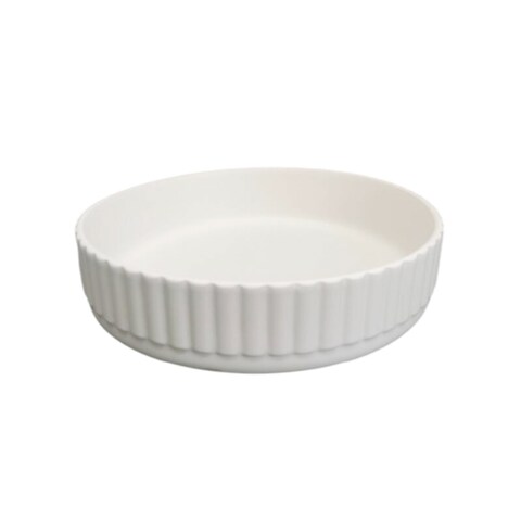F&F Home Mabel pasta bowl cream - Tesco Groceries