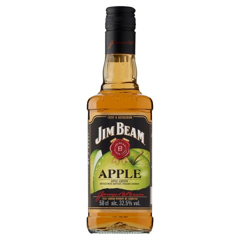 Jim Beam Apple Liqueur Infused with Kentucky Straight Bourbon 32,5% 0,5 ...