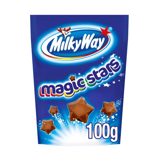 Milky Way Magic Stars Chocolate Pouch 100G - Tesco Groceries