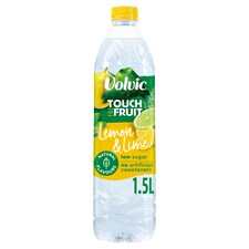 Volvic Touch Of Fruit Lemon And Lime 1.5Ltr - Tesco Groceries