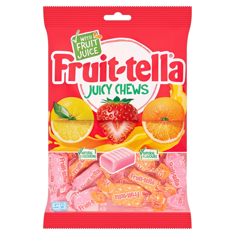 Fruitella Juicy Chews Bag 180G - Tesco Groceries