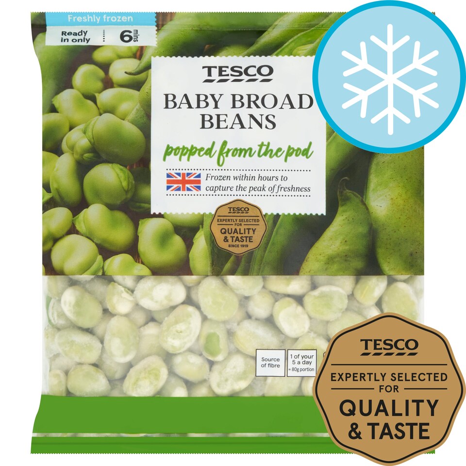 Tesco Baby Broad Beans 650G - Tesco Groceries