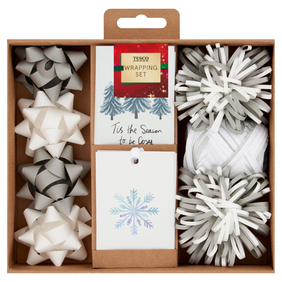 Tesco Cosy accessories set - Tesco Groceries