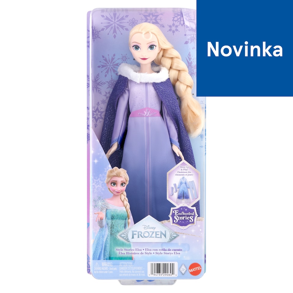 Disney Frozen Style Stories Elsa bábika - Tesco Groceries