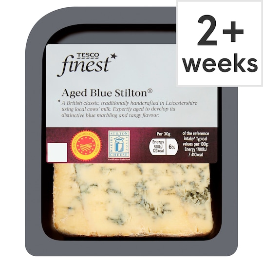 Tesco Finest Aged Blue Stilton 215G - Tesco Groceries