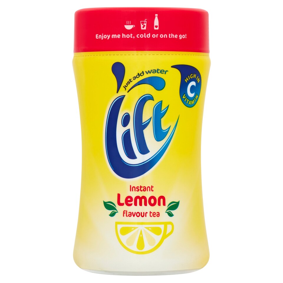 Lift Instant Lemon Flavour Tea 165G - Tesco Groceries