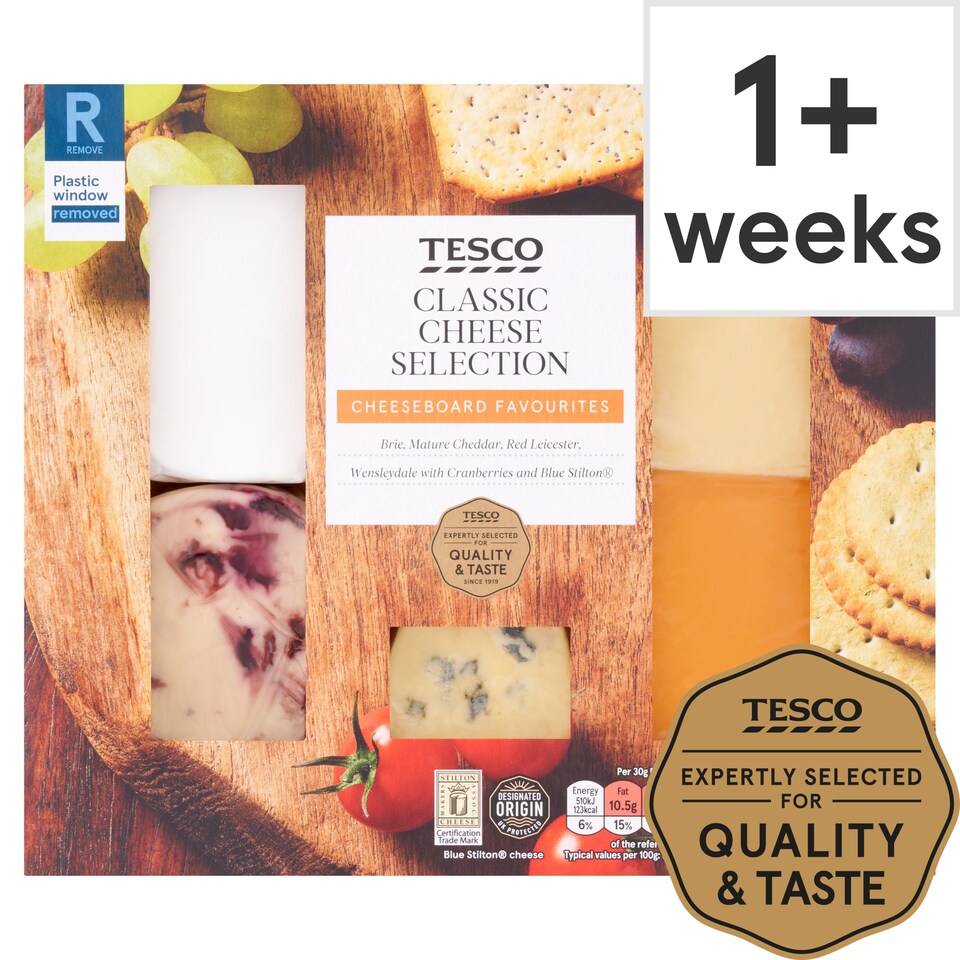 Tesco Classic Cheese Selection 450G - Tesco Groceries
