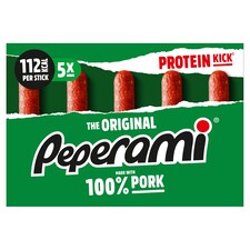 Peperami Original 5 Pack 5X22.5G - Tesco Groceries