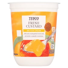 Tesco Fresh Custard 500G - Tesco Groceries