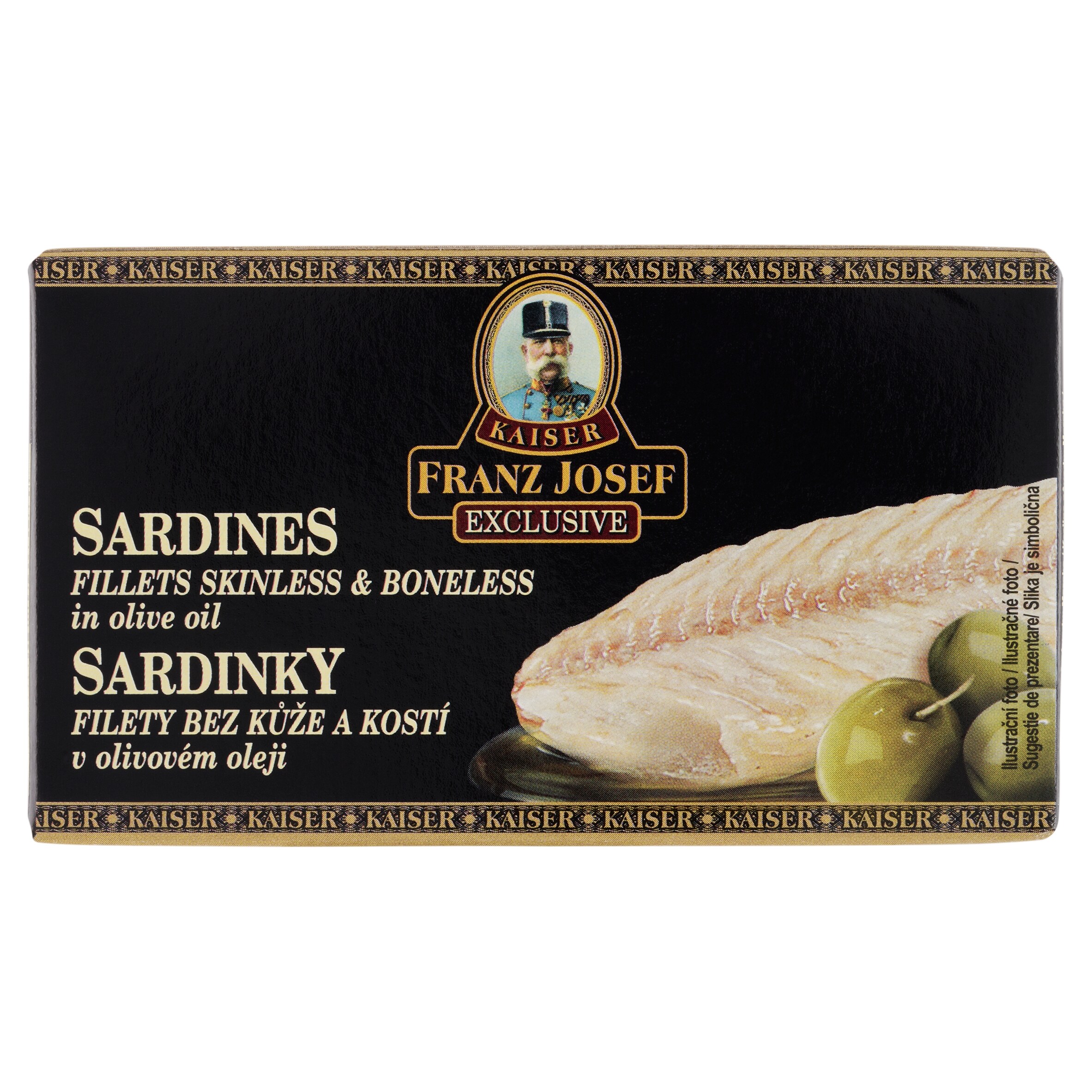 Franz Josef Kaiser Exclusive Sardinky filety bez ko&e a kostí v ...