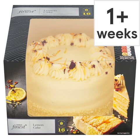 Tesco Finest Lemon Cake - Tesco Groceries