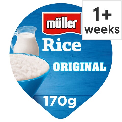 Muller Rice Low Fat Original Pudding 170G - Tesco Groceries