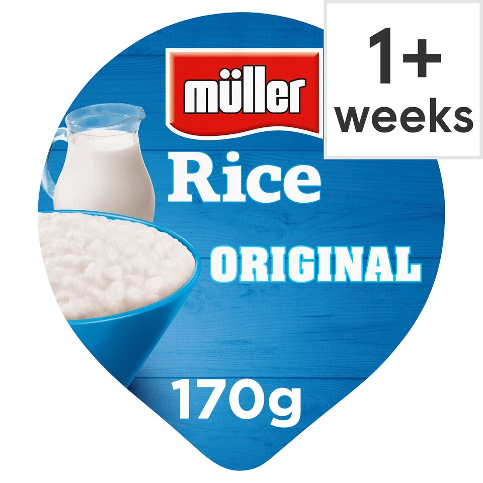 Muller Rice Low Fat Original Pudding 170G - Tesco Groceries