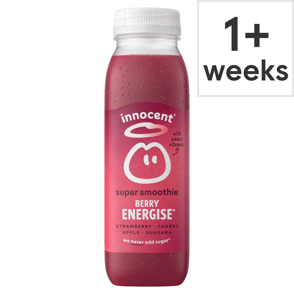 Innocent Energise Super Smoothie 300Ml - Tesco Groceries