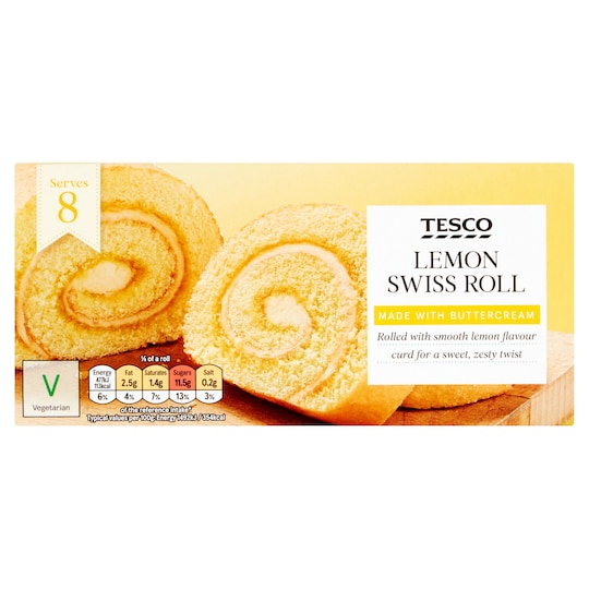 Tesco Lemon Swiss Roll .. - Tesco Groceries
