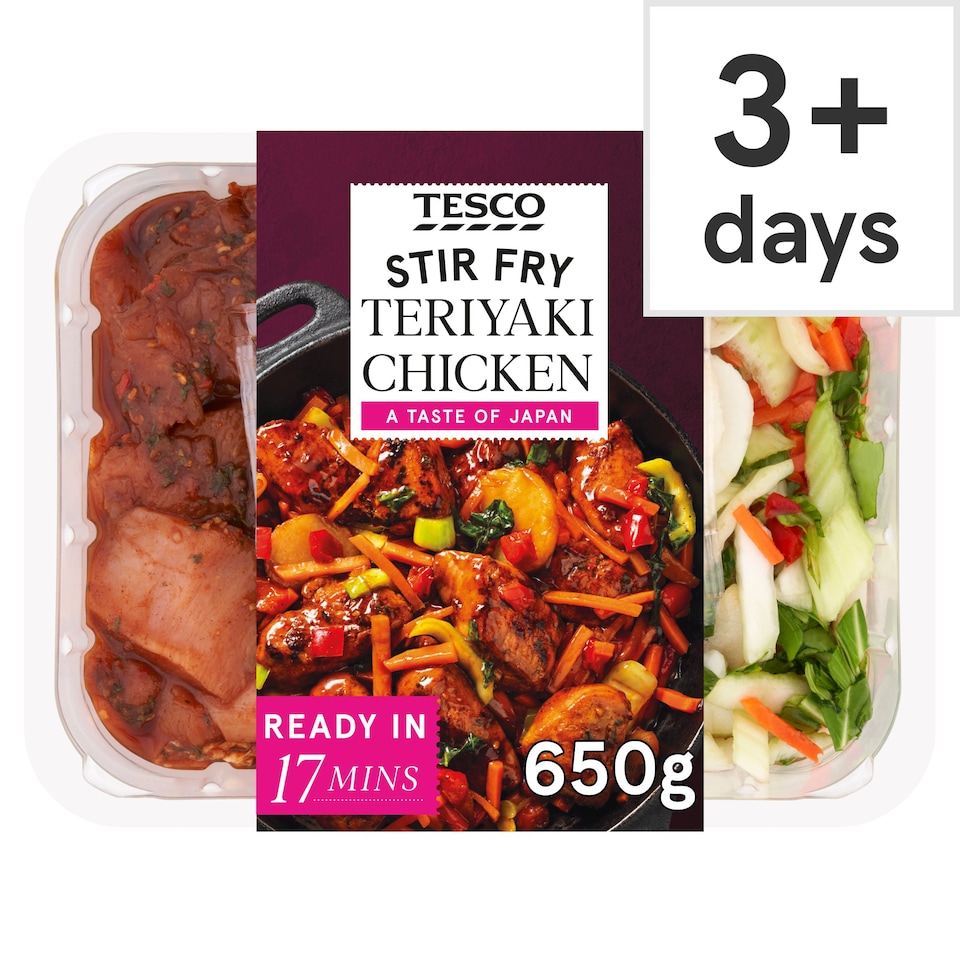 Tesco Stir Fry Teriyaki Chicken 650g - Tesco Groceries