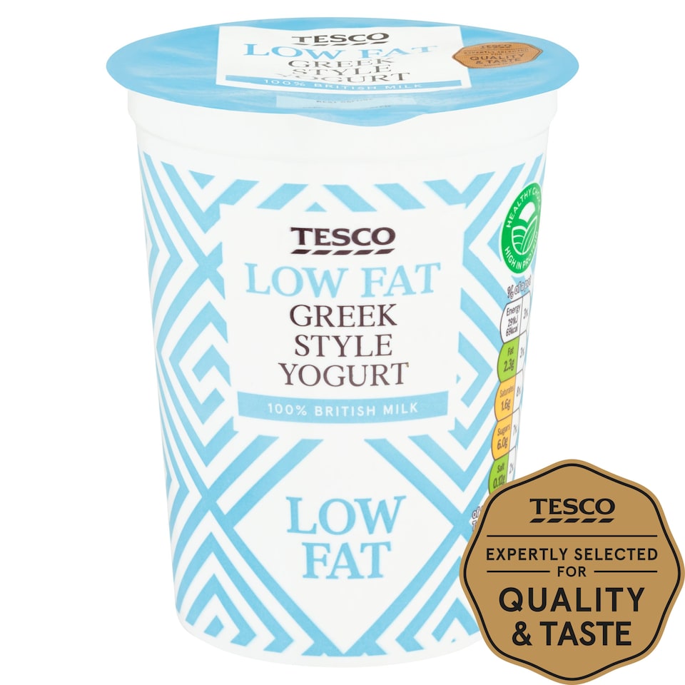 Tesco Low Fat Greek Style Yogurt 500G - Tesco Groceries