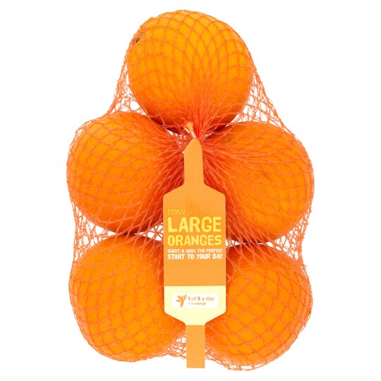 Tesco Standard Orange 4 Pack - Tesco Groceries