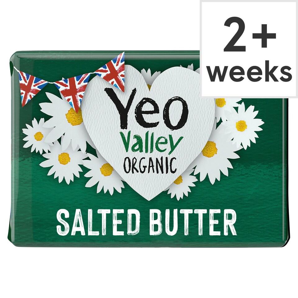 Yeo Valley Organic Salted Block Butter 250G - Tesco Groceries