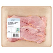 Tesco Finest Crumbed Wiltshire Cured Shaved Irish Ham 210G - Tesco ...