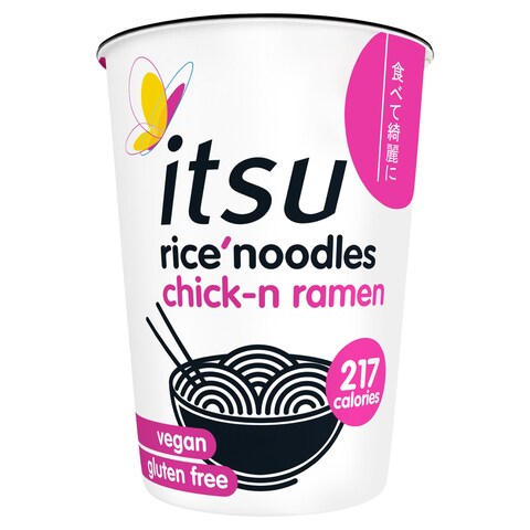 Itsu Chick-N Ramen Rice Noodle Cup 64G - Tesco Groceries