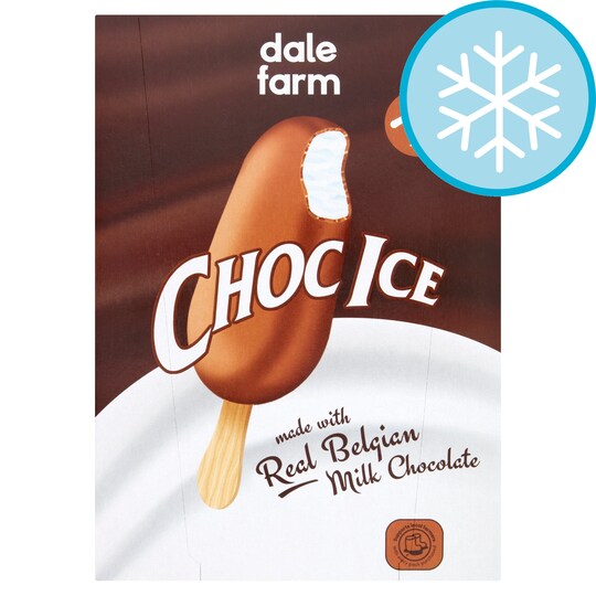 Dale Farm Chocolate Ice 4 X 100Ml Pack - Tesco Groceries