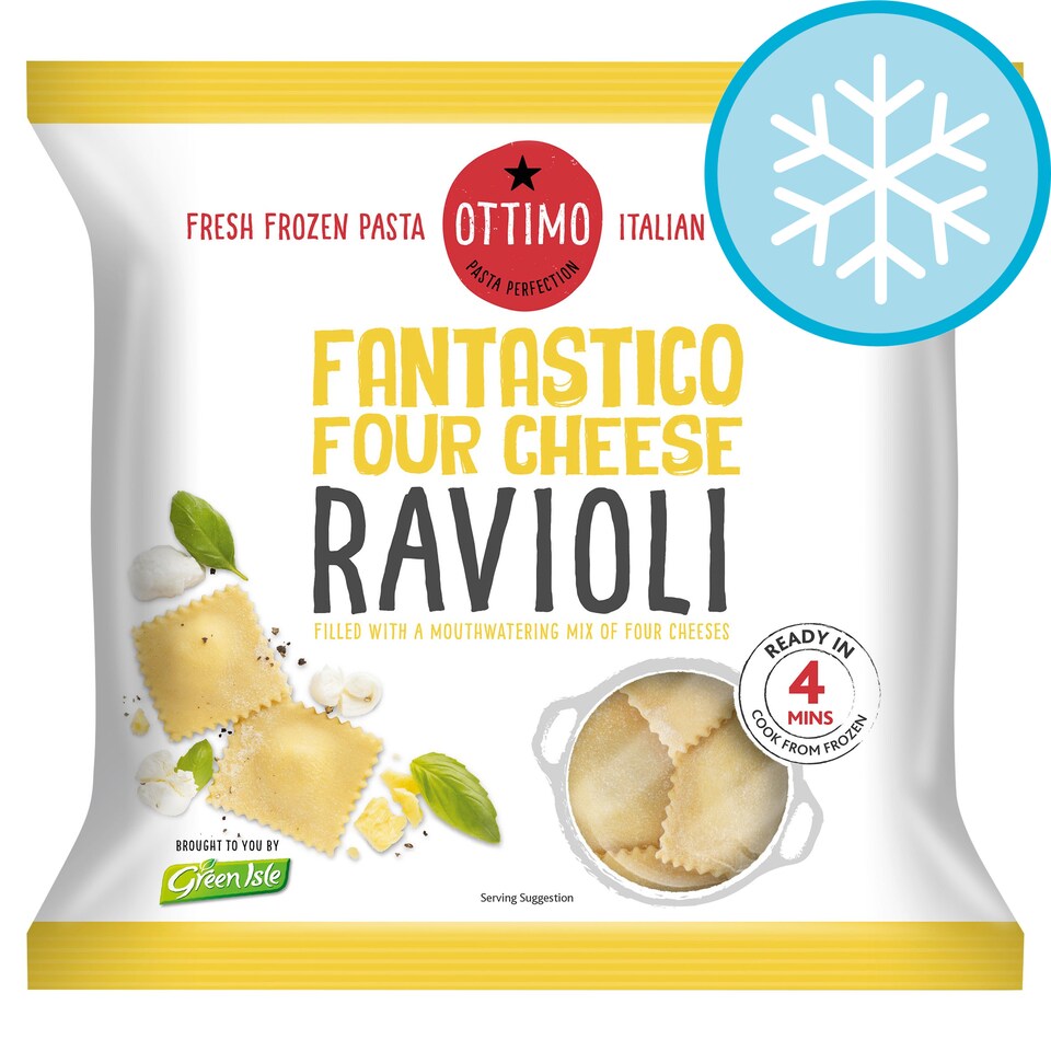 Ottimo Four Cheese Ravioli 300G - Tesco Groceries