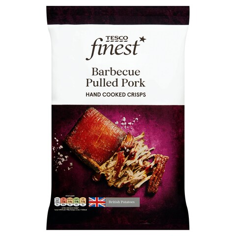 Tesco Finest Limited Edition Pulled Pork Crisps 150G - Tesco Groceries