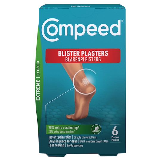 Compeed Blister Plasters Extreme 6 Pack - Tesco Groceries