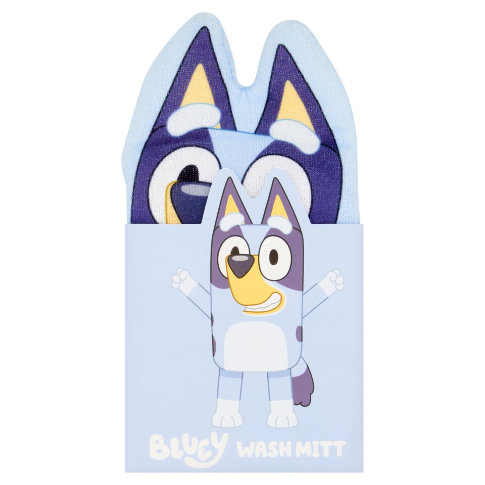 Bluey wash mitt - Tesco Groceries