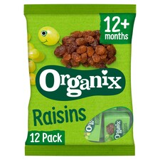 Organix Raisins 12 X 14G - Tesco Groceries