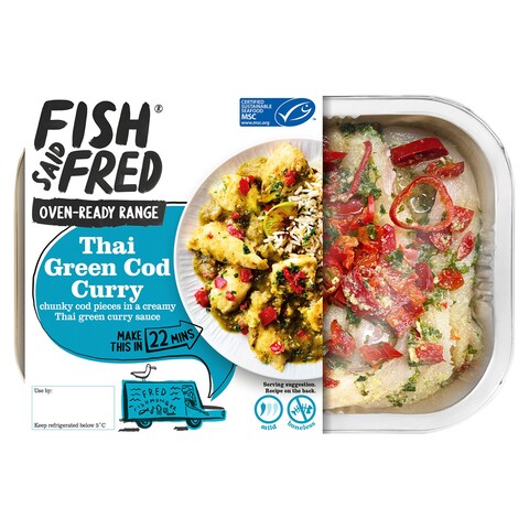 Fish Said Fred Thai Cod Curry 276g - Tesco Groceries
