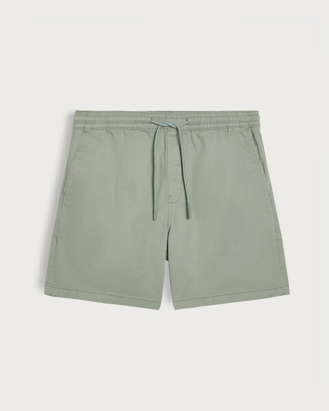 F&F Cotton Rich Drawstring Rugby Shorts in Green - Tesco Groceries