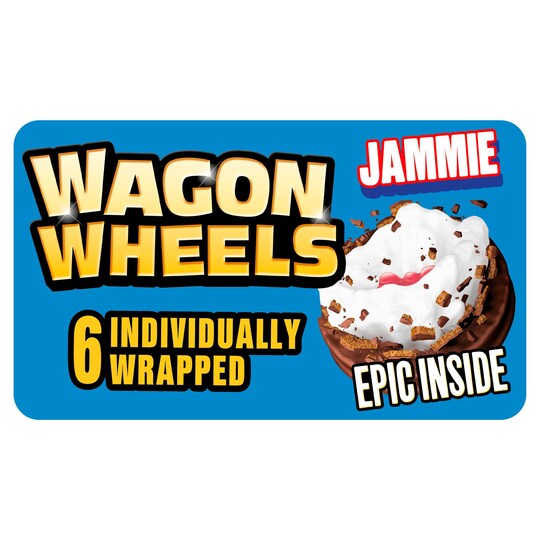 Wagon Wheels Jammie 6 Pack - Tesco Groceries