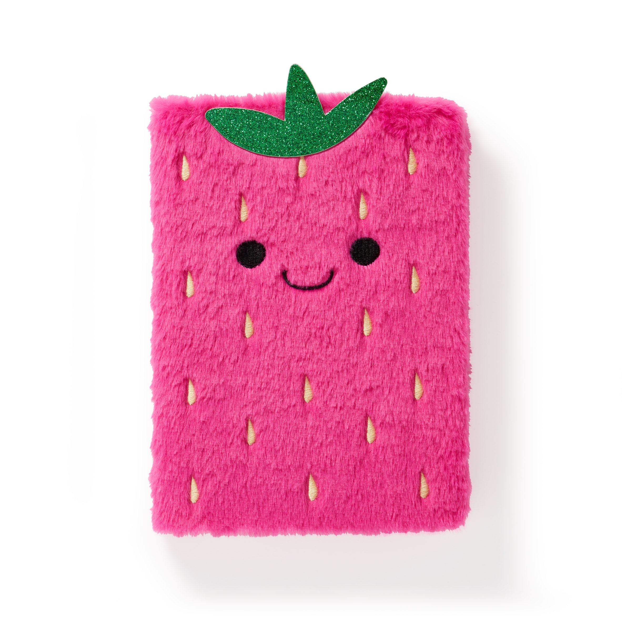 Paperchase A5 Strawberry Fluffy Ruled Notebook - Tesco Groceries