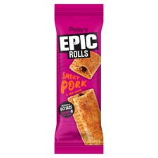 PETERS EPIC ROLLS SMOKY PORK & BBQ SAUCE - Tesco Groceries