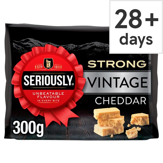 Seriously Strong Vintage 300G - Tesco Groceries