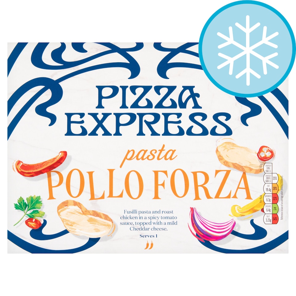 Pizza Express Pasta - Pollo Forza 400g - Tesco Groceries