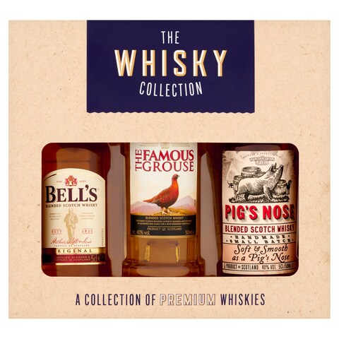 Beams The Whisky Collection 3 x 5cl Gift Set - Tesco Groceries